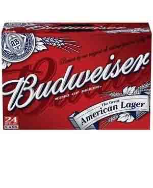Budweiser, 24 Cans - 16OZ Each delivery, beer delivery, same day ...